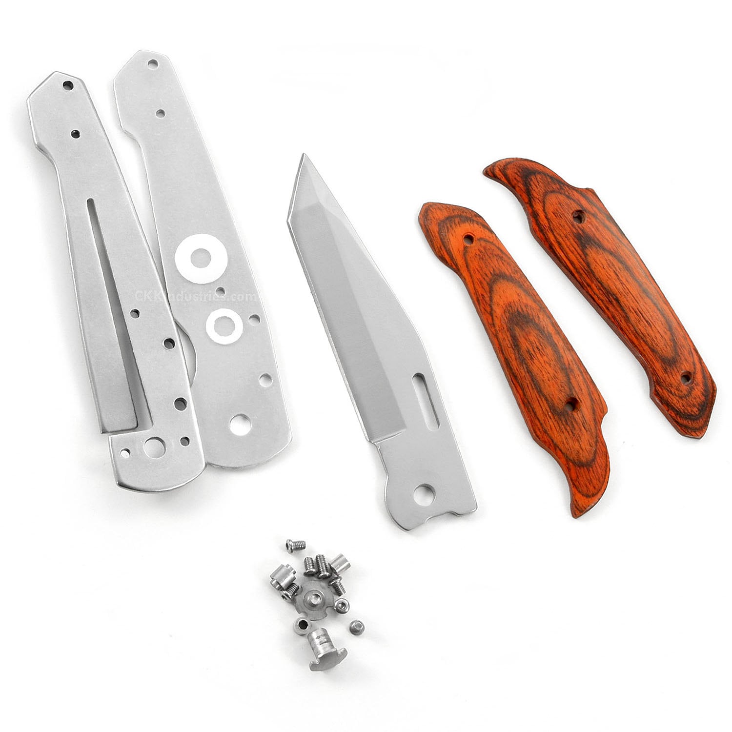 Framelock Knife Making Kit Model FL007 DIY Folding Knife Parts Kit w ...