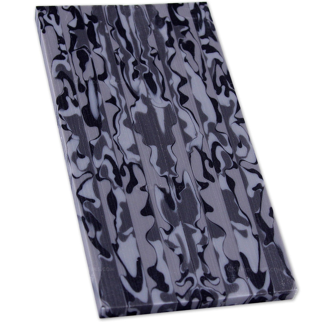 Knife Handle Scales - Custom Acrylic - (6.0 X 1.50 X 0.30) Inches ...