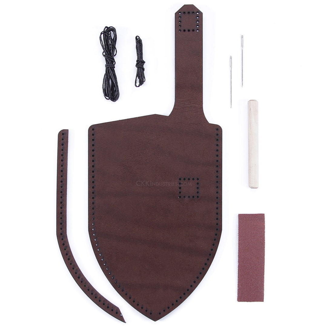 Leather DIY Knife Sheath Making Kit - (fits up to 7.0 Inch Blades) - 8 ...