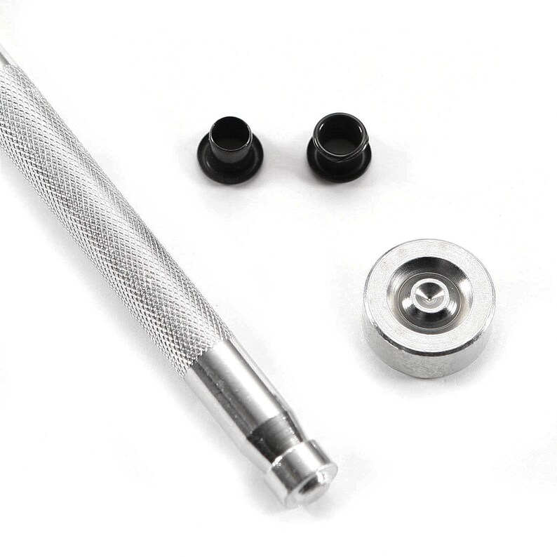 Eyelet Hand Setter and Eyelet Combo Kit - Includes (1)(#8 Hand Setter ...