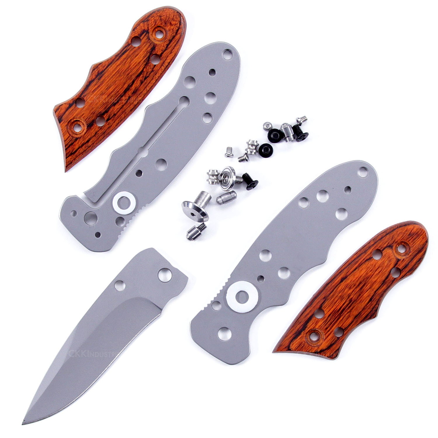 Framelock Knife Making Kit Model FLX25 DIY Folding Knife Parts Kit w ...