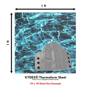 KYDEX Infused Thermoform Sheet - (mossy Oak® - Elements Aqua - Aqua ...