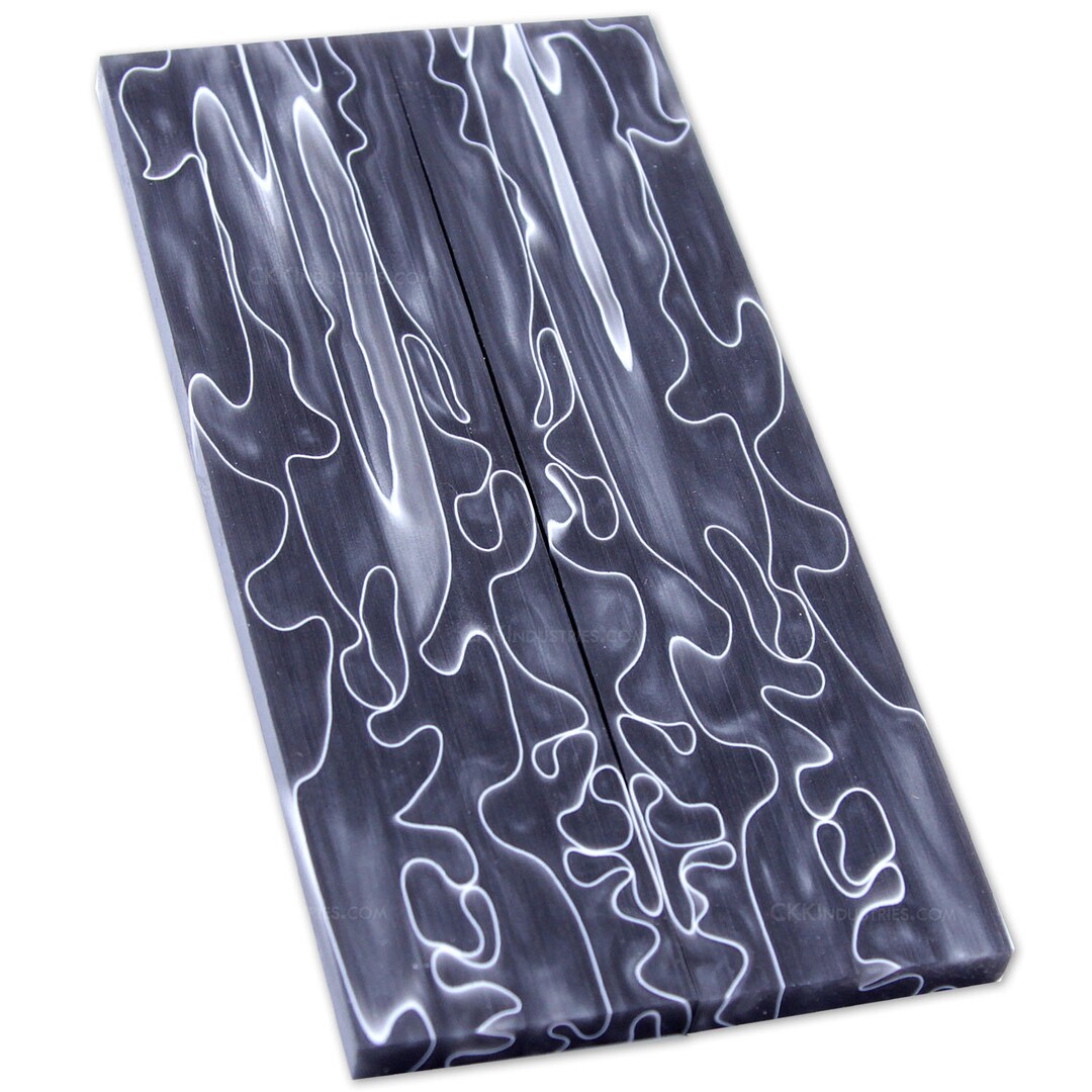 Knife Handle Scales - Custom Acrylic - (6.0 X 1.50 X 0.30) Inches ...