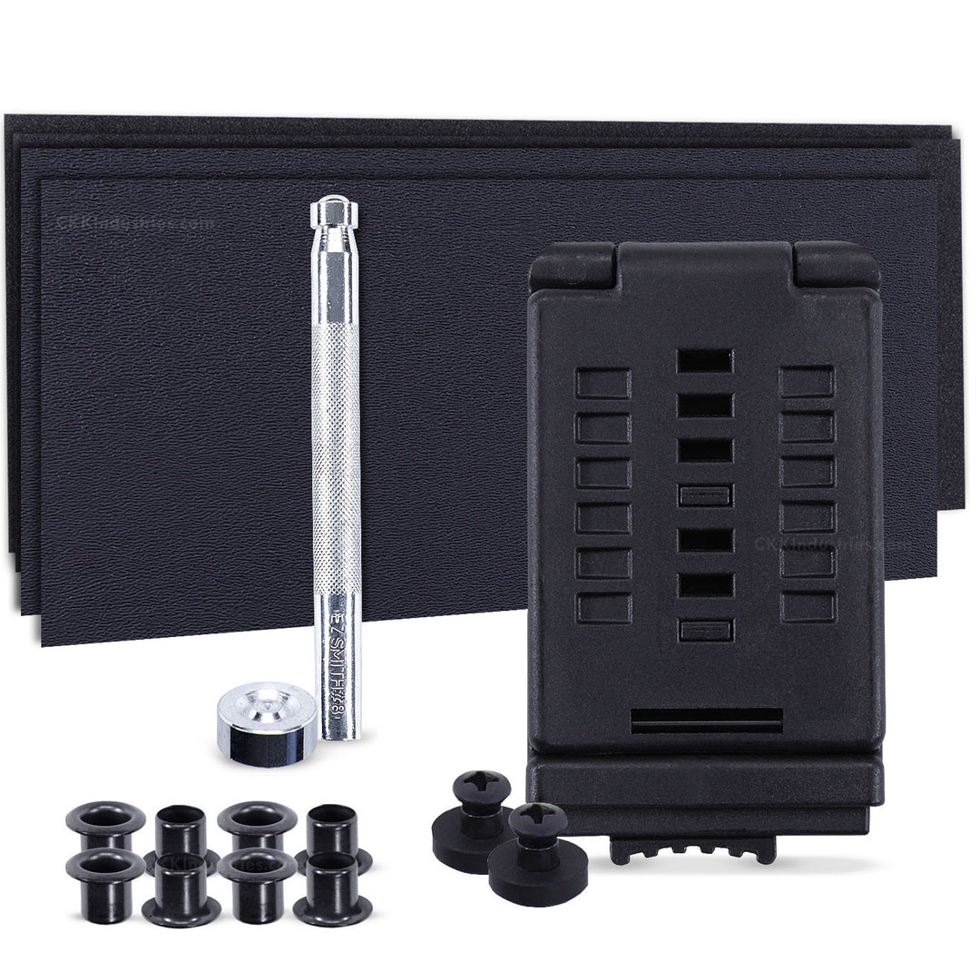 DIY Sheath Making Kit - 2-piece Design - BOLTARON® - Black - (w/dcl ...