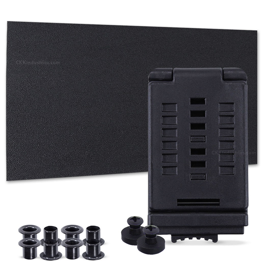 DIY Sheath Making Kit - 1-piece Design - KYDEX® - Black - (w/dcl Belt ...