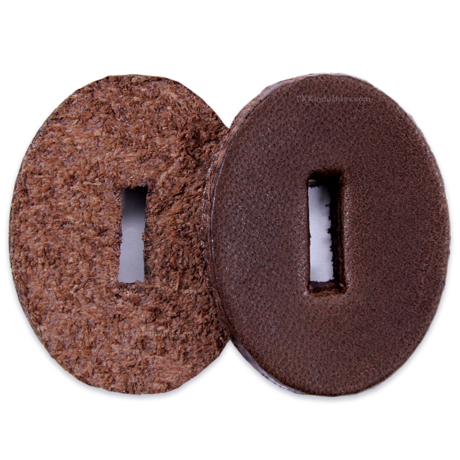 Cowhide Leather Handle Washers - Oval - (1.30 X 1.00 X .125 ...