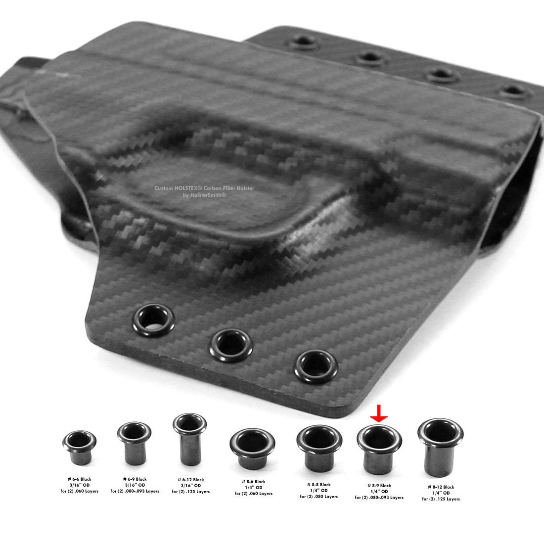 Eyelet Hand Setter and Eyelet Combo Kit Includes 18 Hand Setter and ...