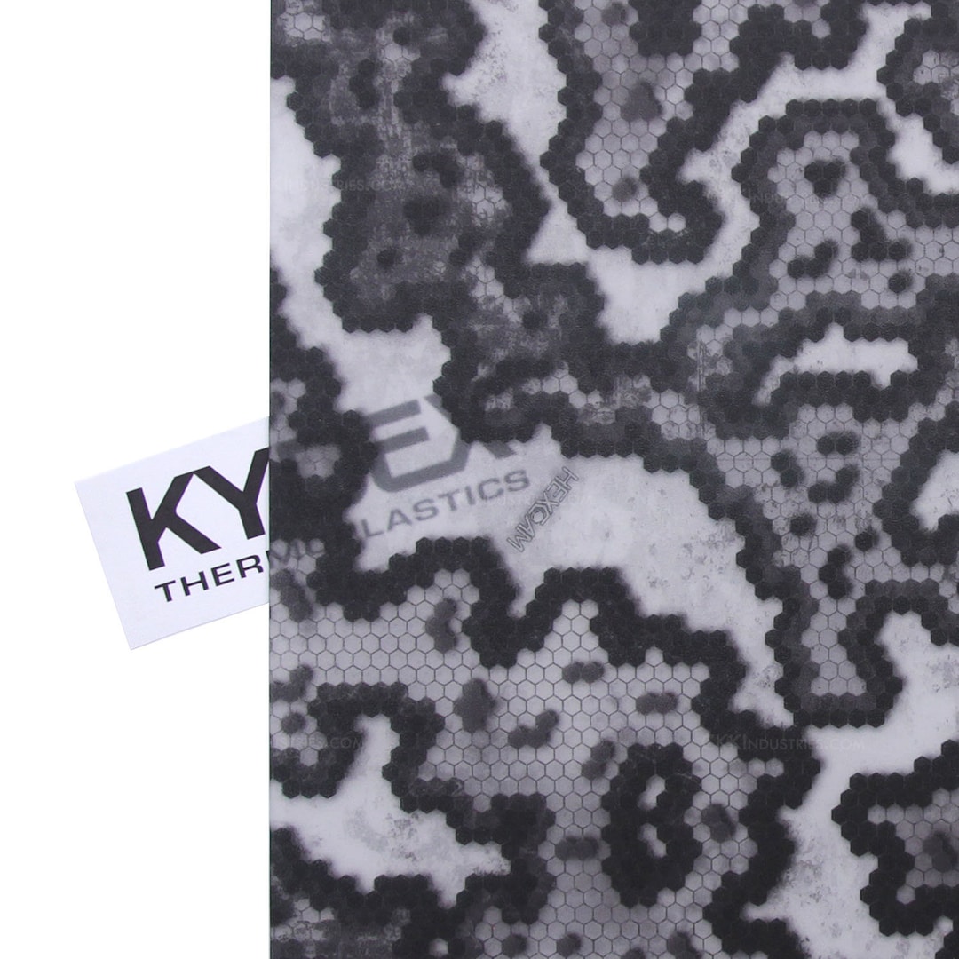 KYDEX Infused Thermoform Sheet - Vapor - (semi-transparent) - (hexcam ...