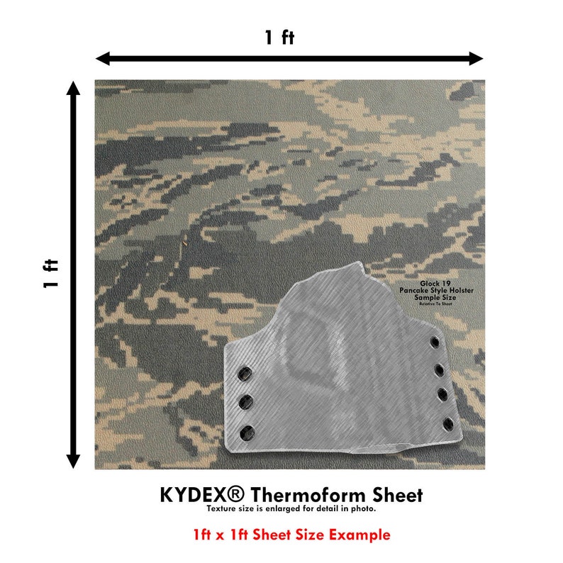 KYDEX Infused Thermoform Sheet tiger Stripe Digital P1 - Etsy