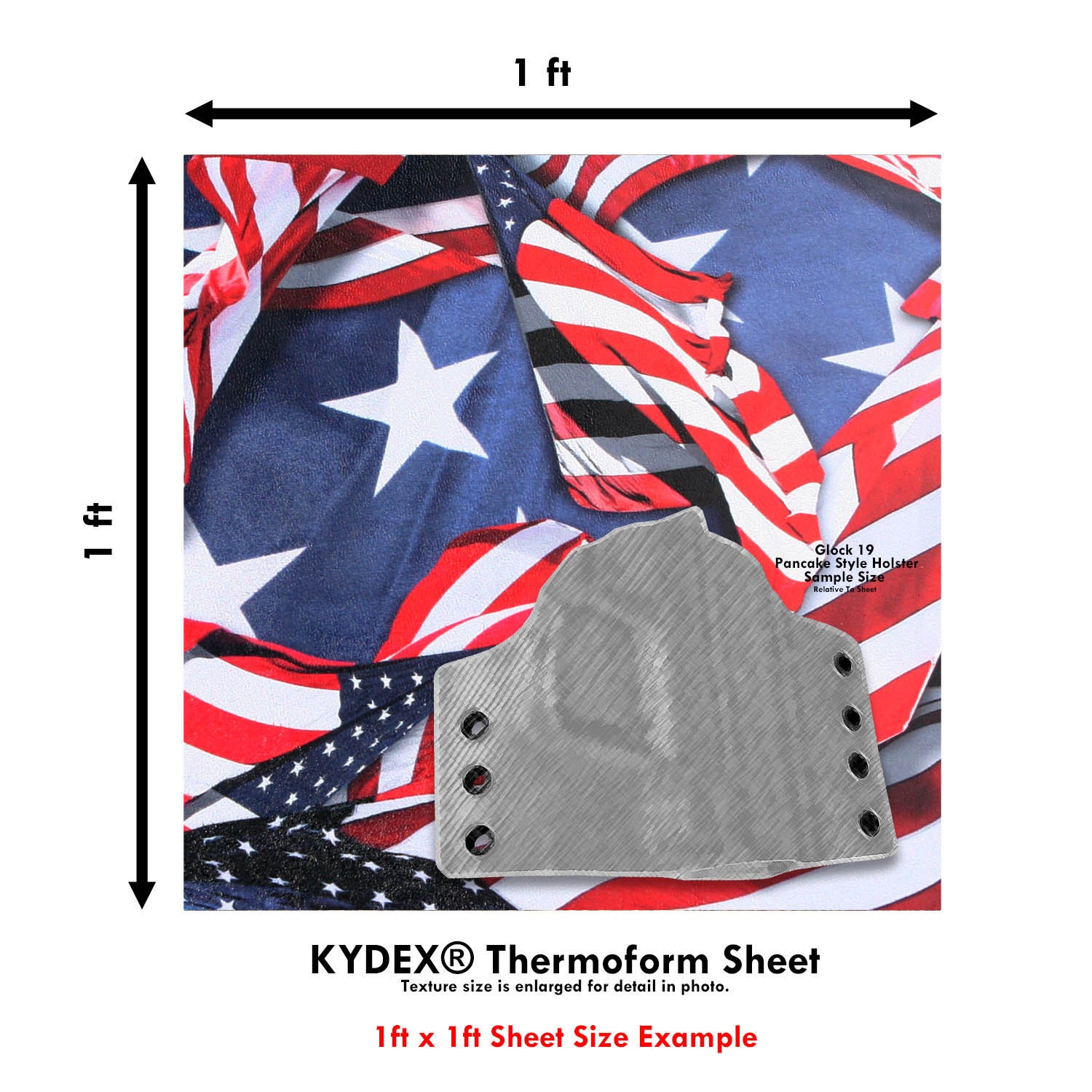 KYDEX Infused Thermoform Sheet - (mossy Oak® Freedomflage®) - (P1 ...