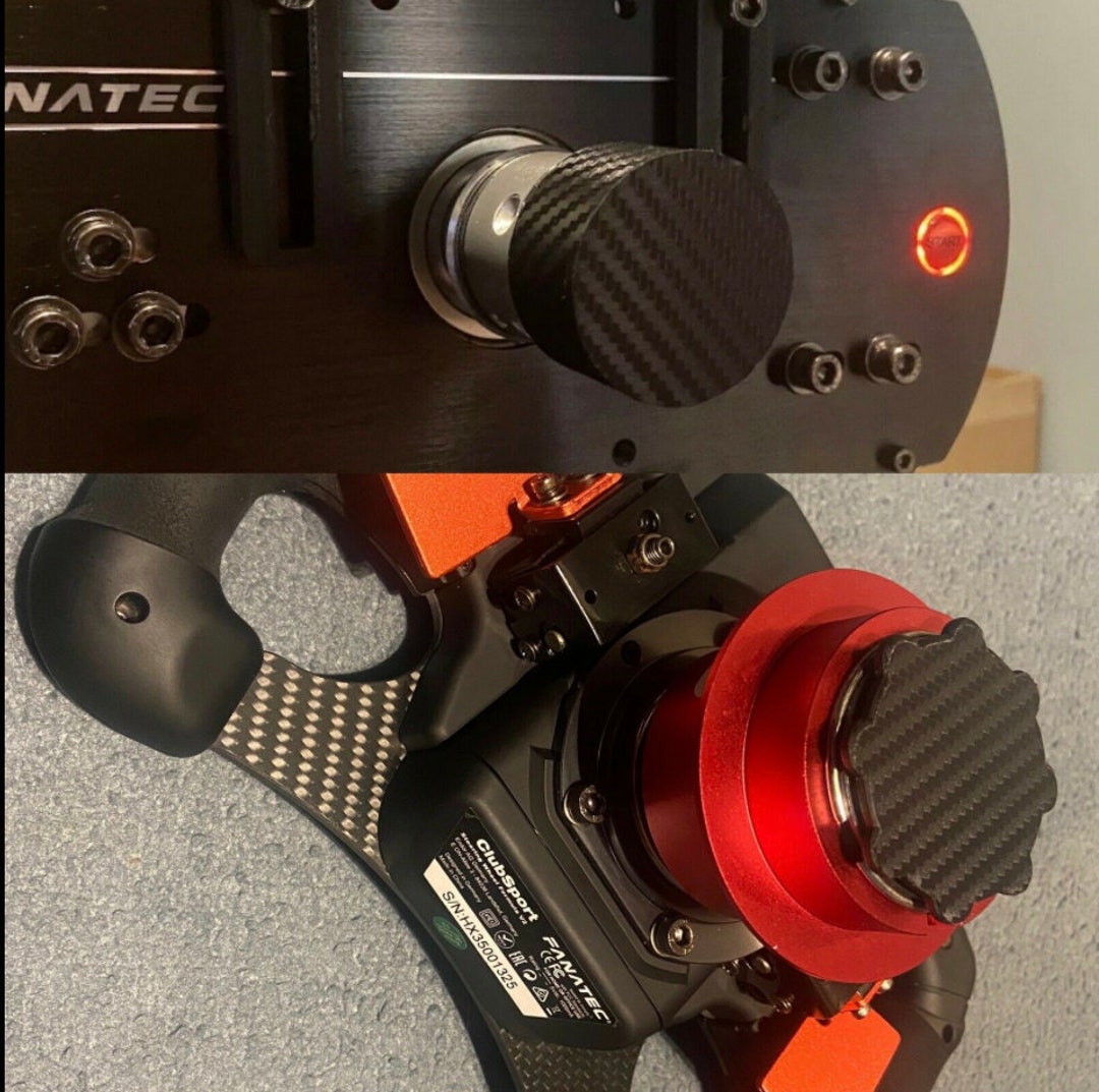 Fanatec Steering Wheel Base Dust Cover / Fanatec Steering Wheel Rim ...