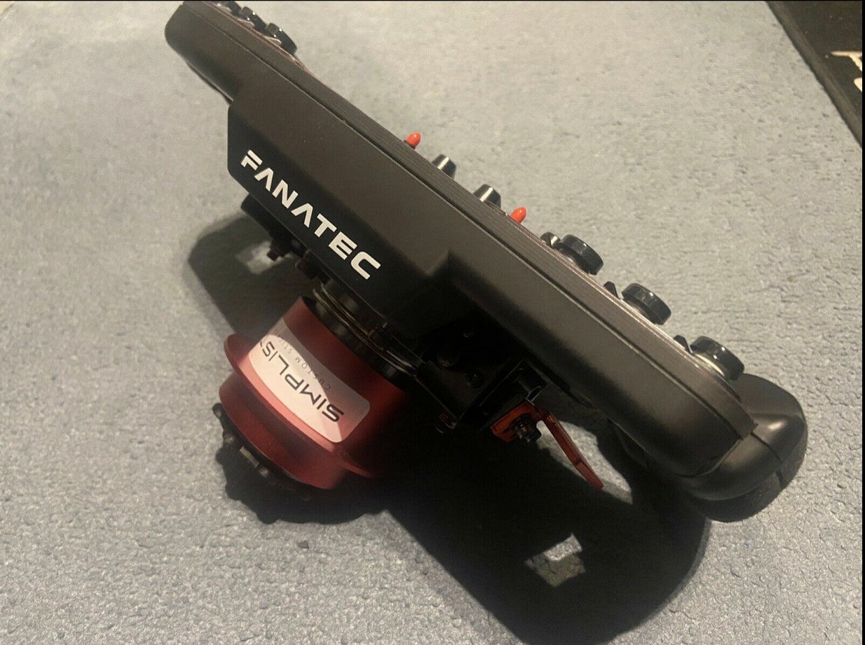 Fanatec Steering Wheel Base Dust Cover / Fanatec Steering Wheel Rim ...