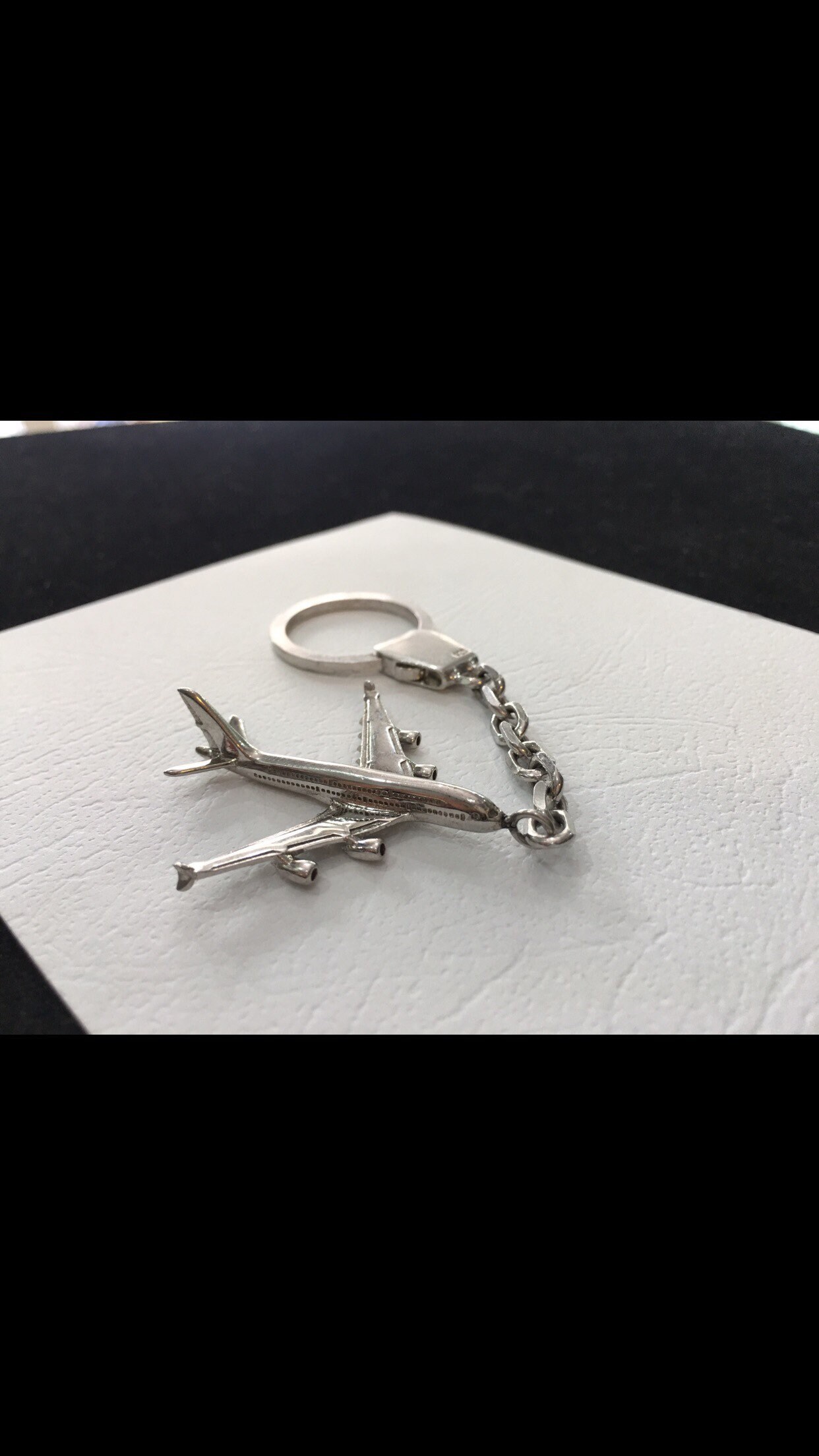 Airbus A380 Silver Key Chain - Etsy