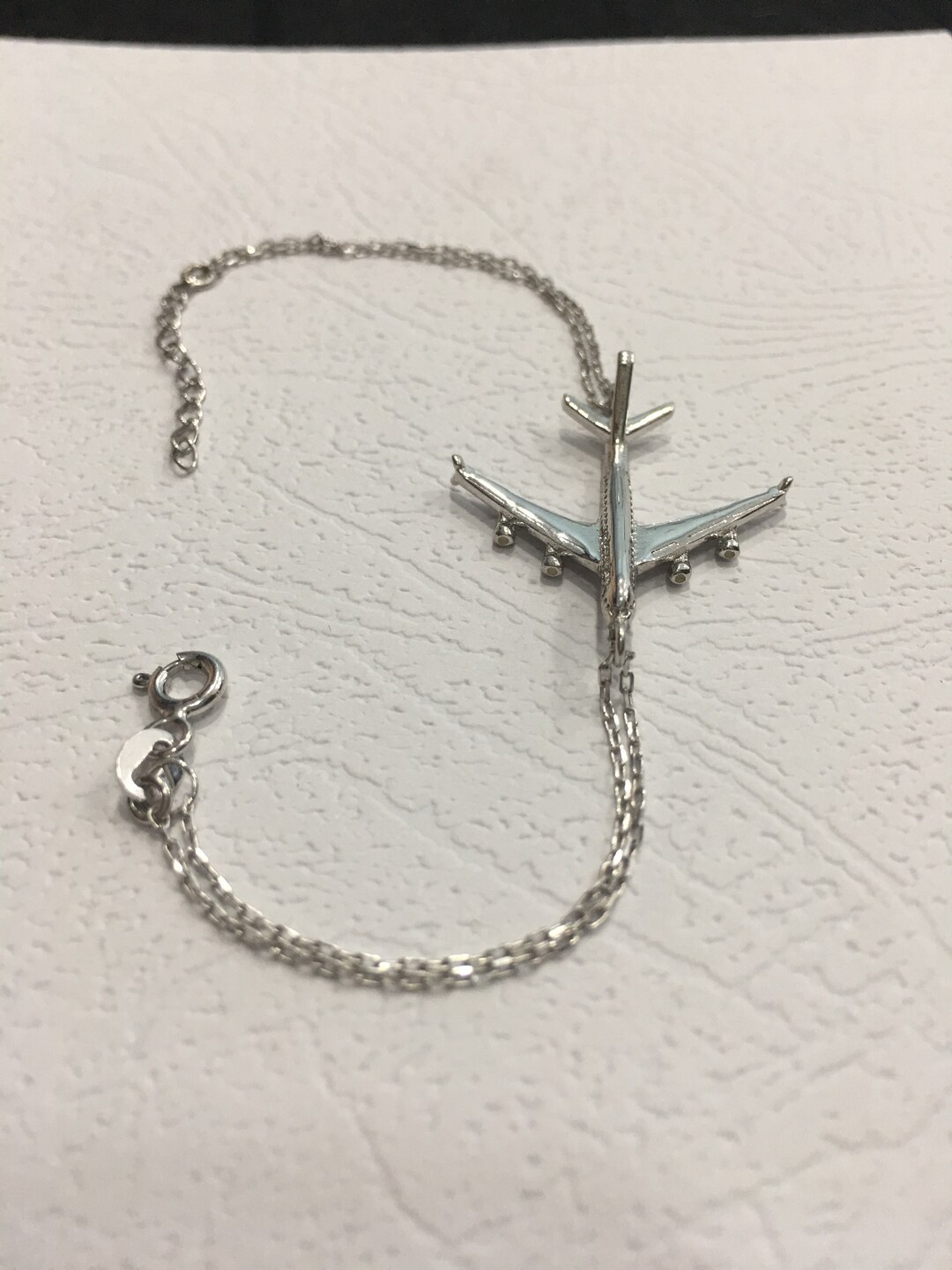 Airbus A380 Silver Bracelet - Etsy