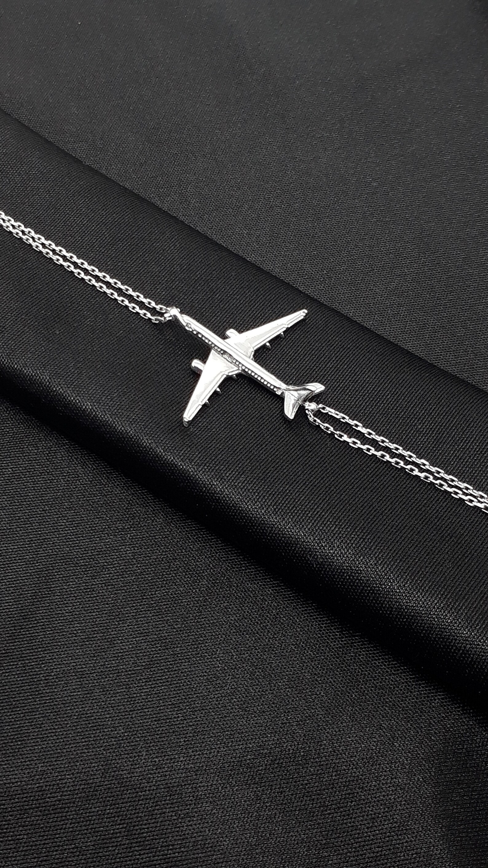 Airbus A320 Silver Bracelet - Etsy