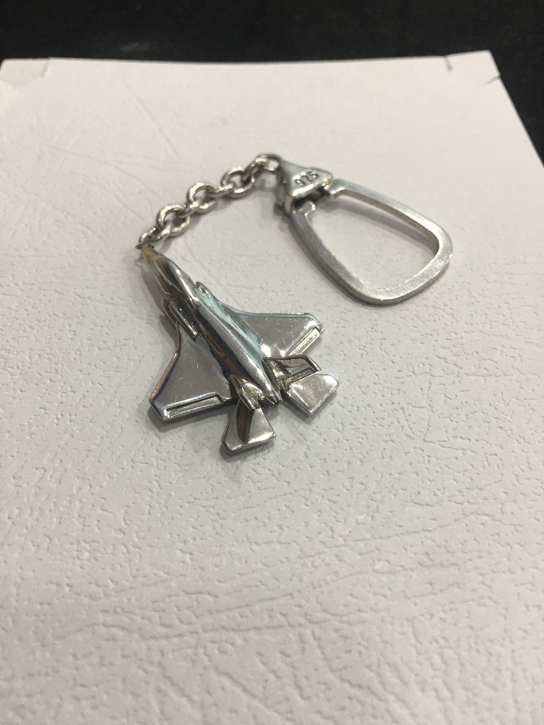 F 35 Airforce Key Chain/unisex Silver Key Chain - Etsy