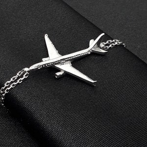 Airbus A320 Silver Bracelet - Etsy