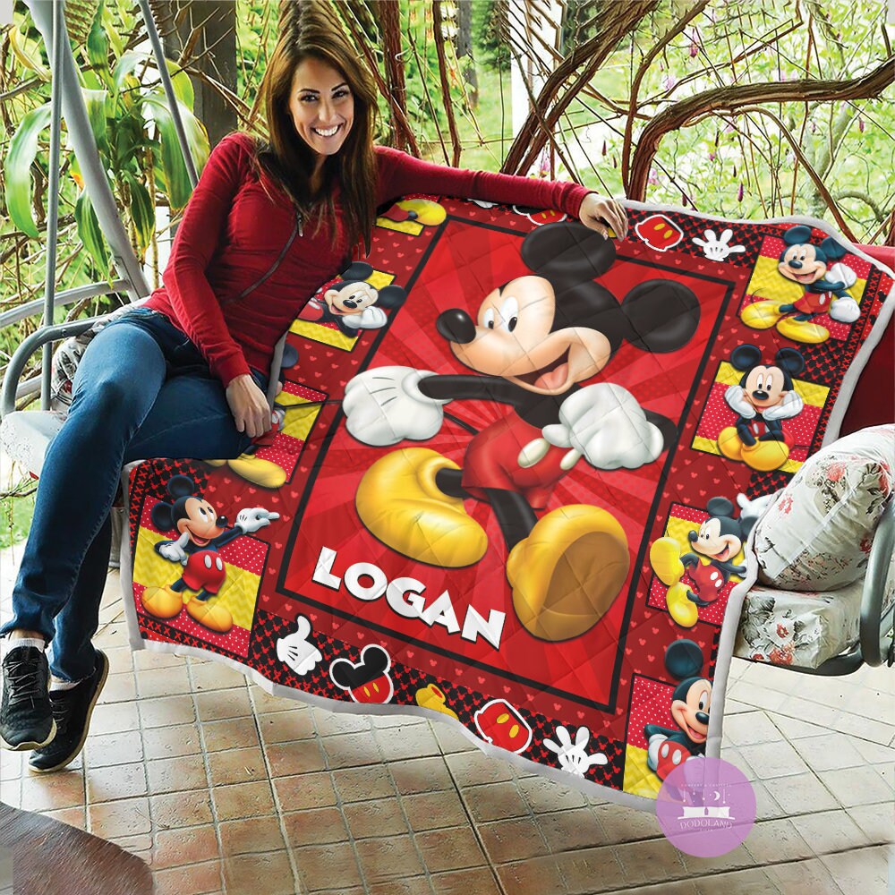 Personalized Disney Mickey Mouse Blanket sold by Sabrina Coordinated ...