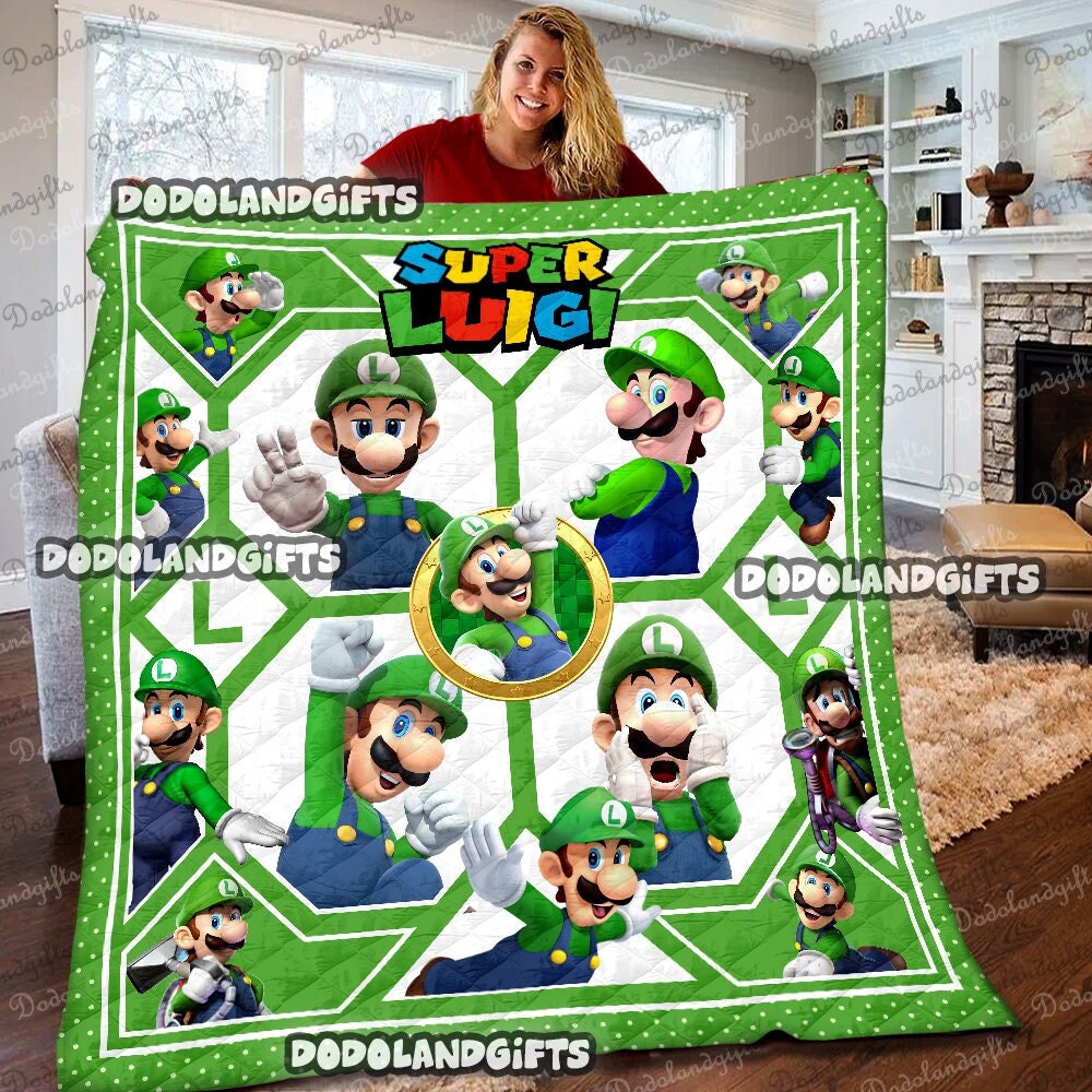 Luigi Bedding - Etsy