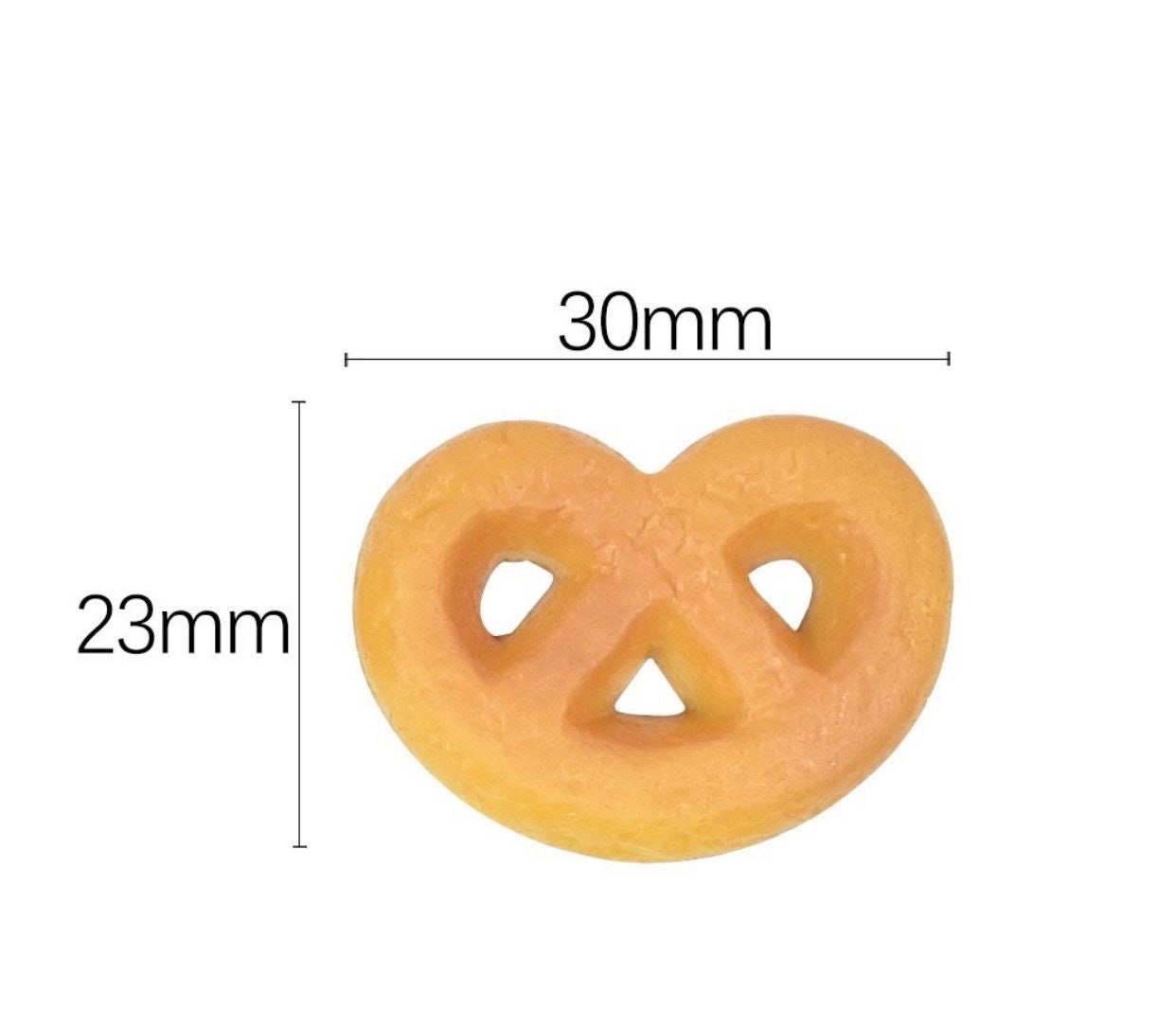 5pcs/lot Fake Food Biscuits Resin Kawaii Miniature Accessories ...