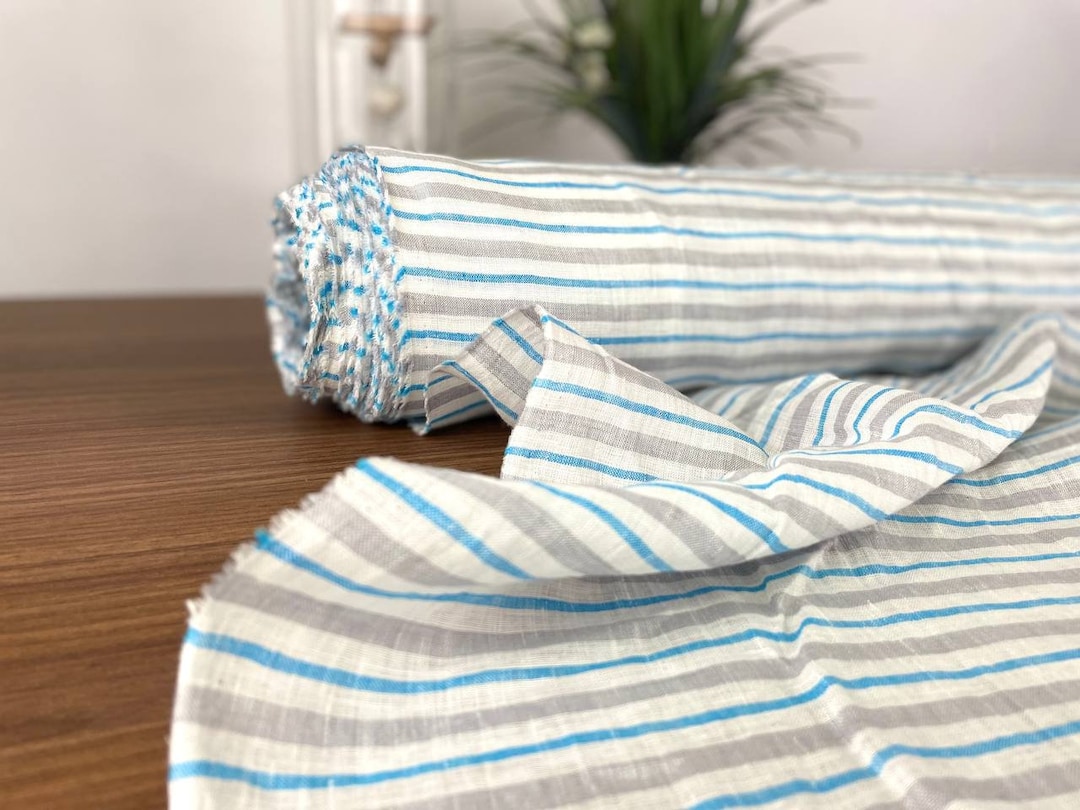 100% Linen Fabric, Linen by the Meter Cut to Measure, Linen for ...
