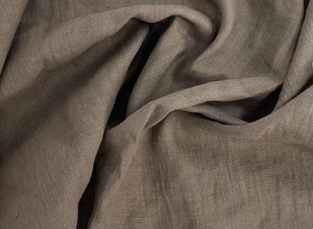 100% Light Blue Linen Fabric, Linen by the Meter Cut to Measure, Linen ...