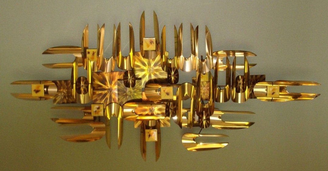 William Vose for Curtis Jere Original Abstract Brutalist - Etsy