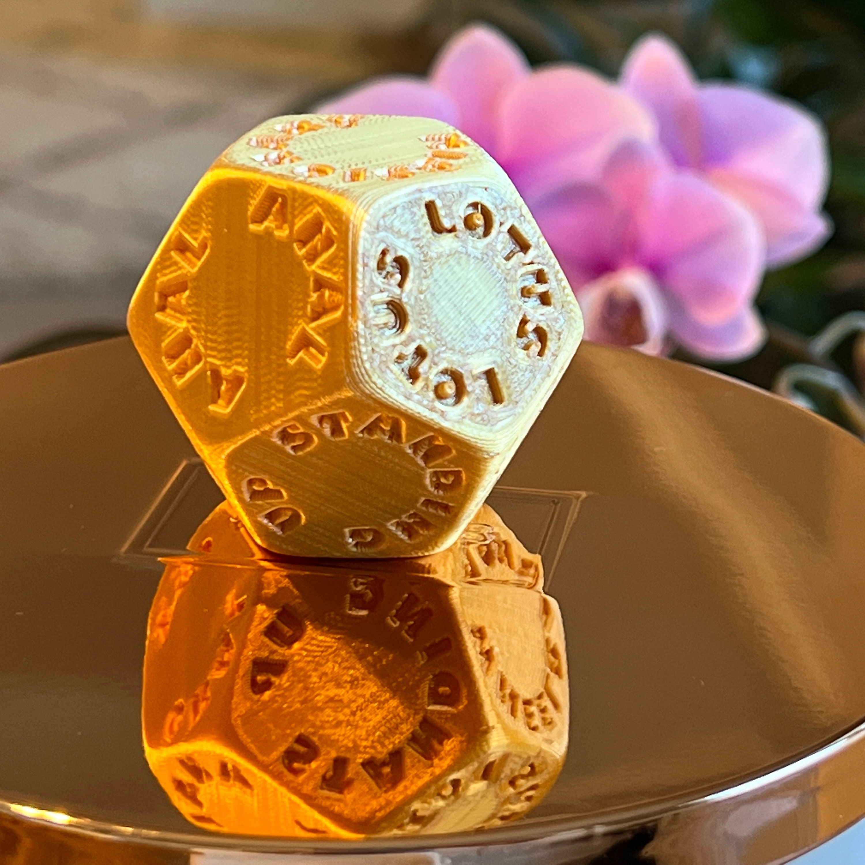 Sex Positions Dice Large 3D Printed 2 12-sided - Etsy