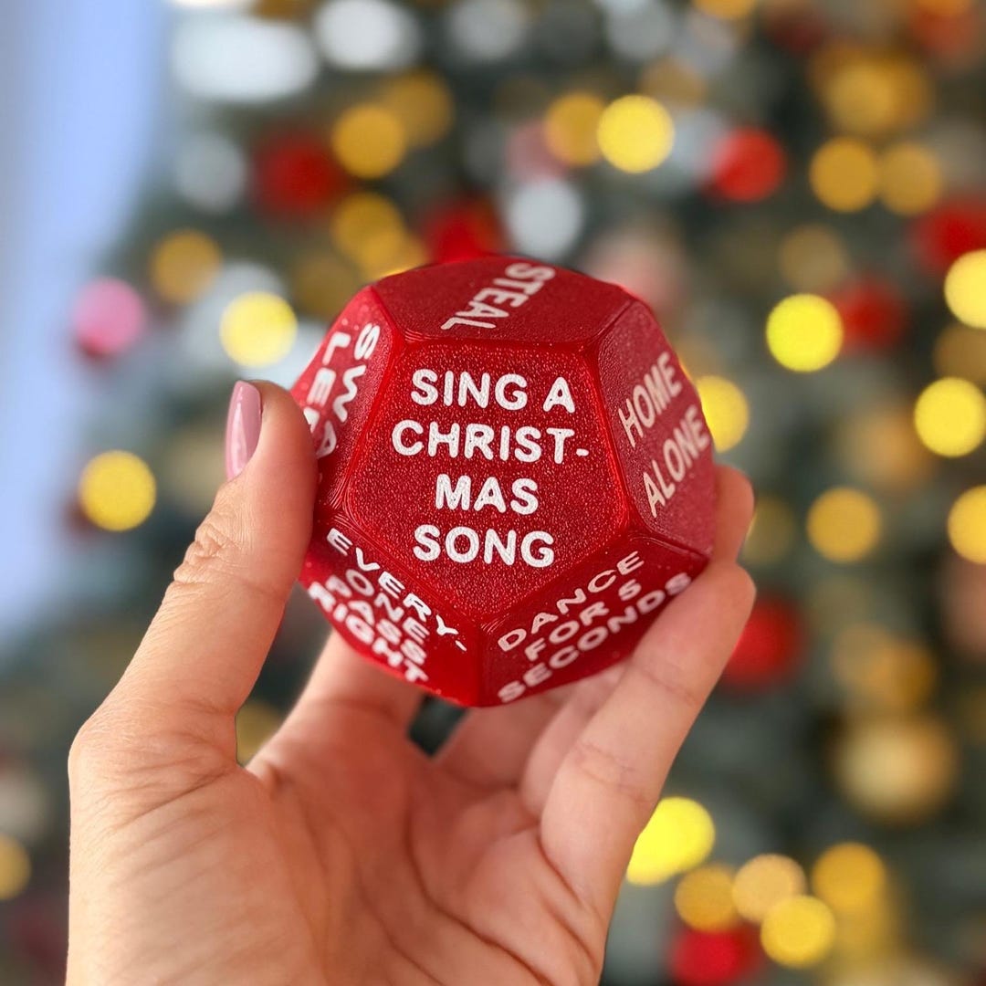 Giant Custom Decision Dice! - 6 or 12 Sides - Choose Size, Color and ...