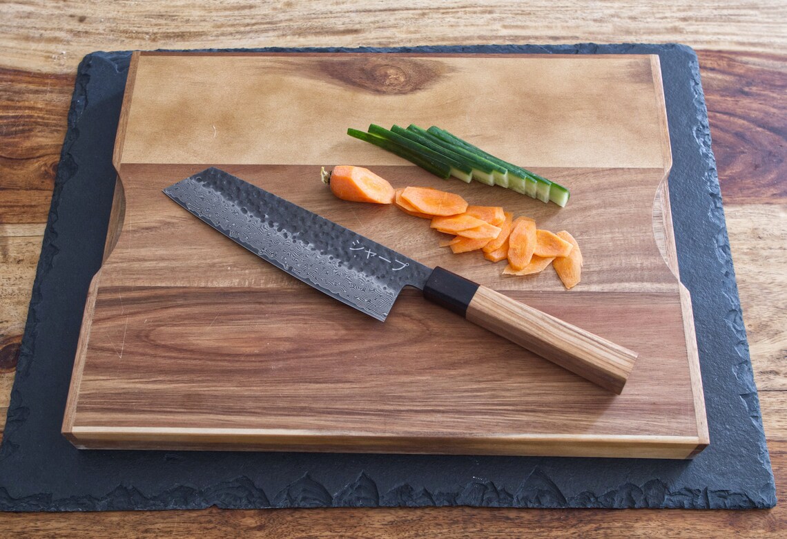 Shapu Knives Olive Wood Handle 3 Piece Set - Etsy