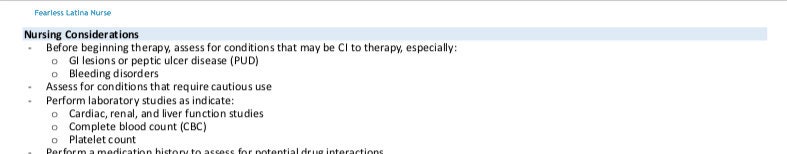 Nsaids Cheat Sheet - Etsy Canada