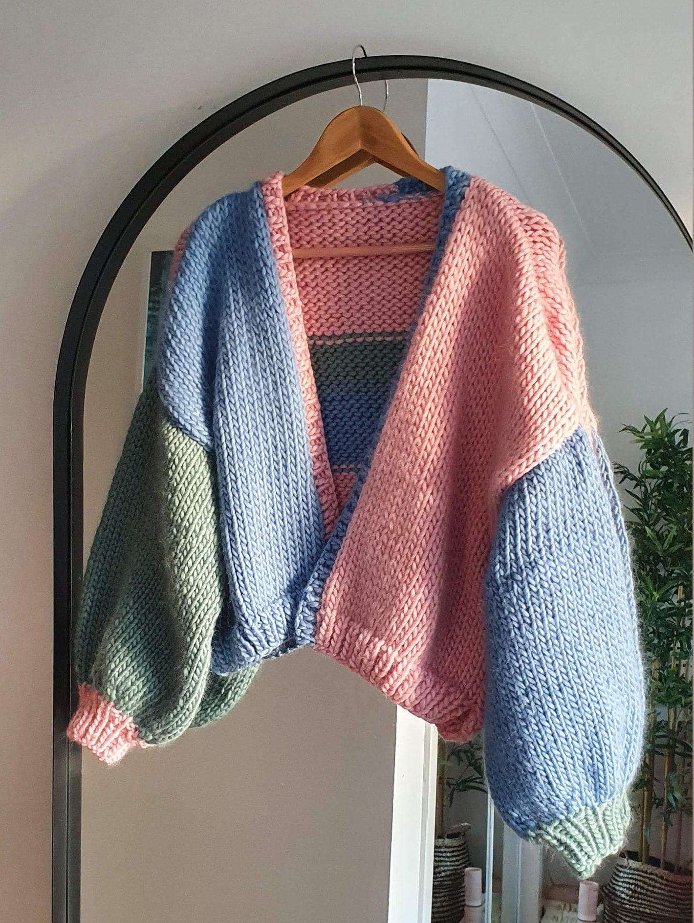 Super Chunky Cardigan Knitting Pattern the Sherbet Cardi - Etsy
