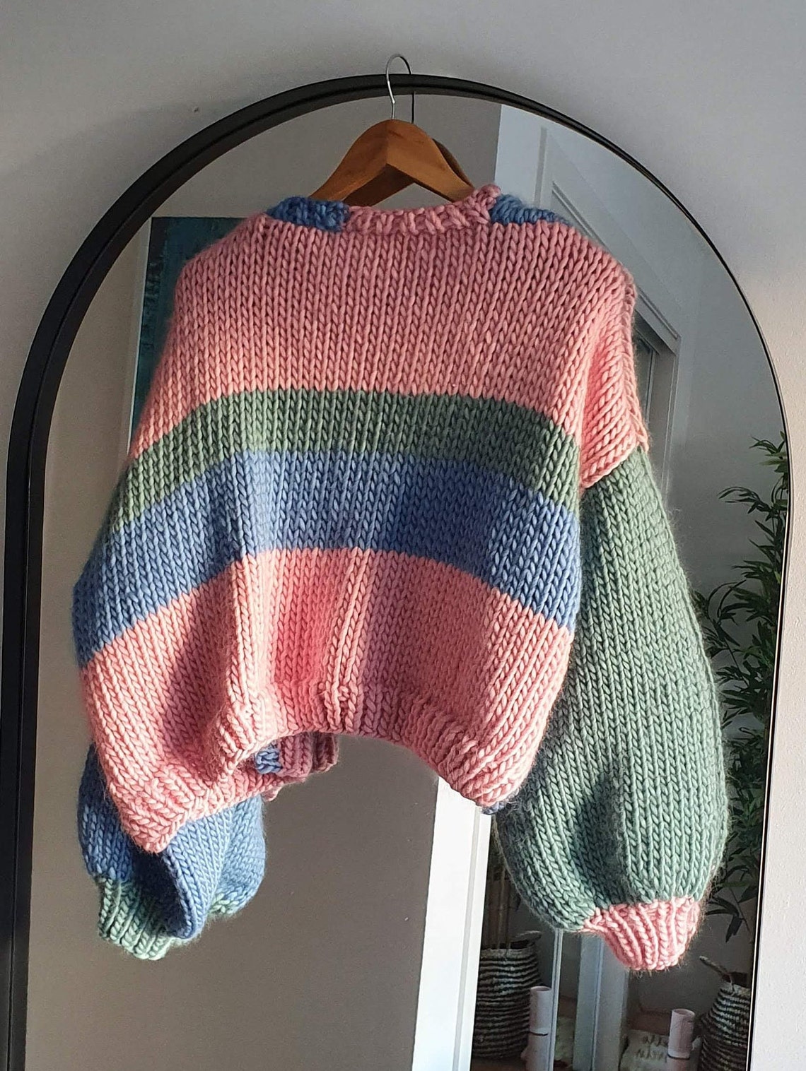Super Chunky Cardigan Knitting Pattern the Sherbet Cardi - Etsy