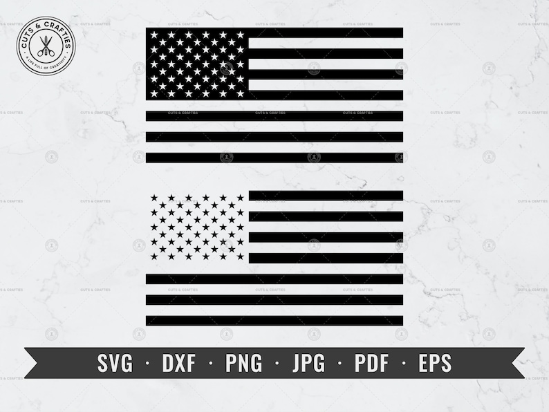 American Flag Svg for Cricut and Silhouette US Flag Svg USA - Etsy