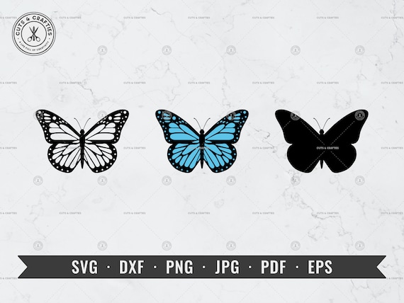 Butterfly SVG Layered Butterfly Svg Monarch Butterfly Svg - Etsy