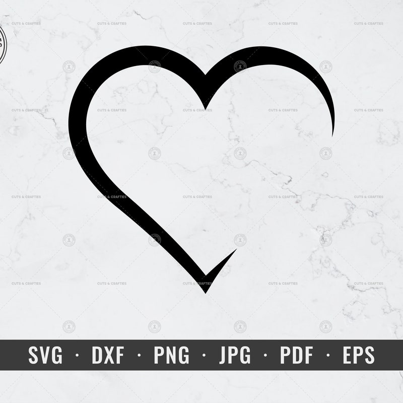 Two Hearts Svg - Etsy
