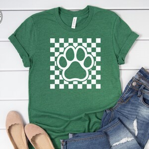 Checkered Dog Paw SVG, Retro Paw, Checker Paw SVG, Dog Paw Pattern Svg ...