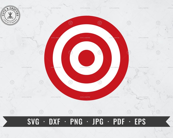 Bullseye Svg, Target - Pdf, Png SVG, Archery Board Svg, Cut File ...