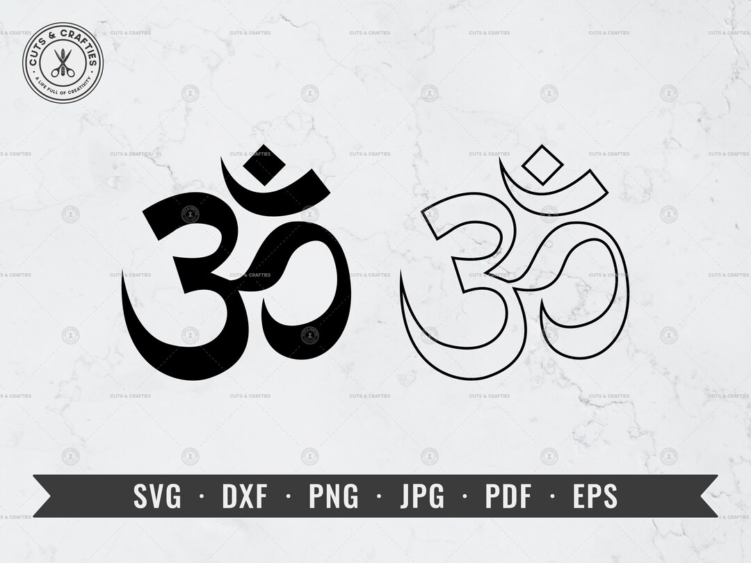 Om Svg, Aum Svg, Hinduism Symbol Svg, Meditation Svg, Mantra Svg, Yoga ...