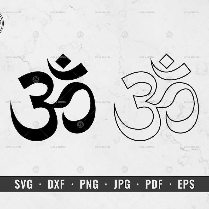 Om Svg - Etsy