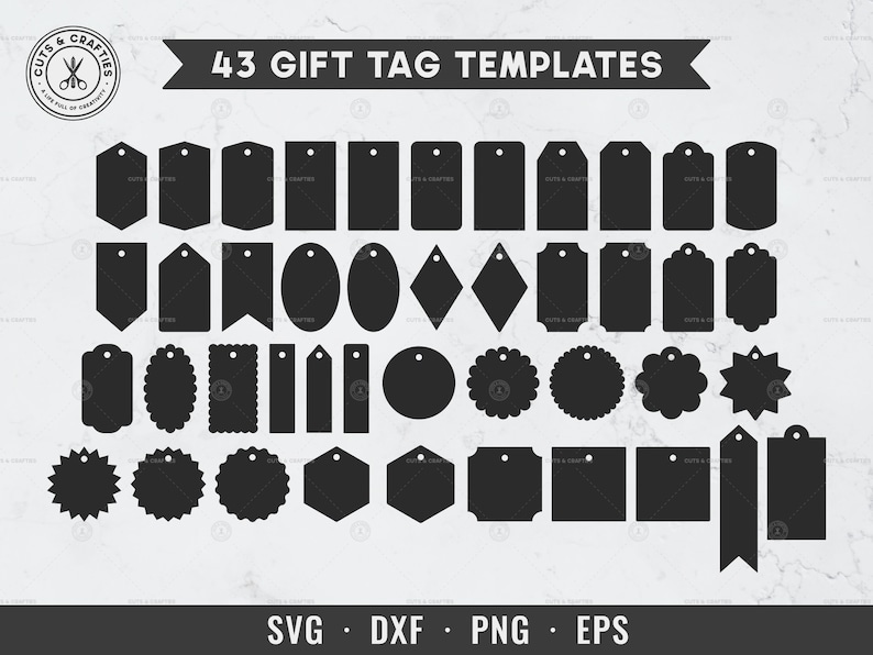 Gift Tag Svg, Gift Label Svg, Gift Tags Svg Bundle, Gift Tag Templates ...