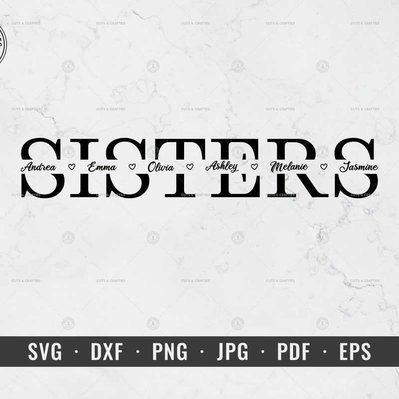 4 Sisters Dxf - Etsy