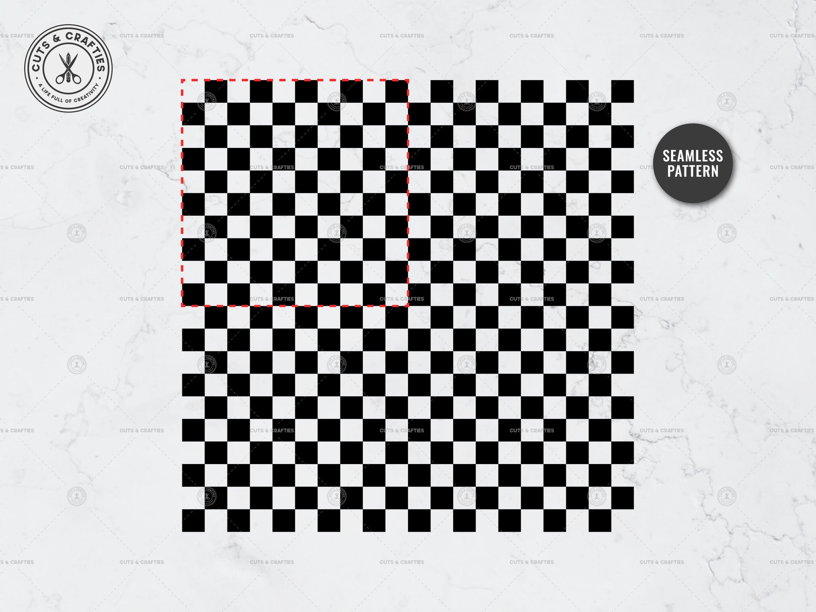Checkerboard Svg, Seamless Checkered Pattern Svg, Checker Pattern Svg ...
