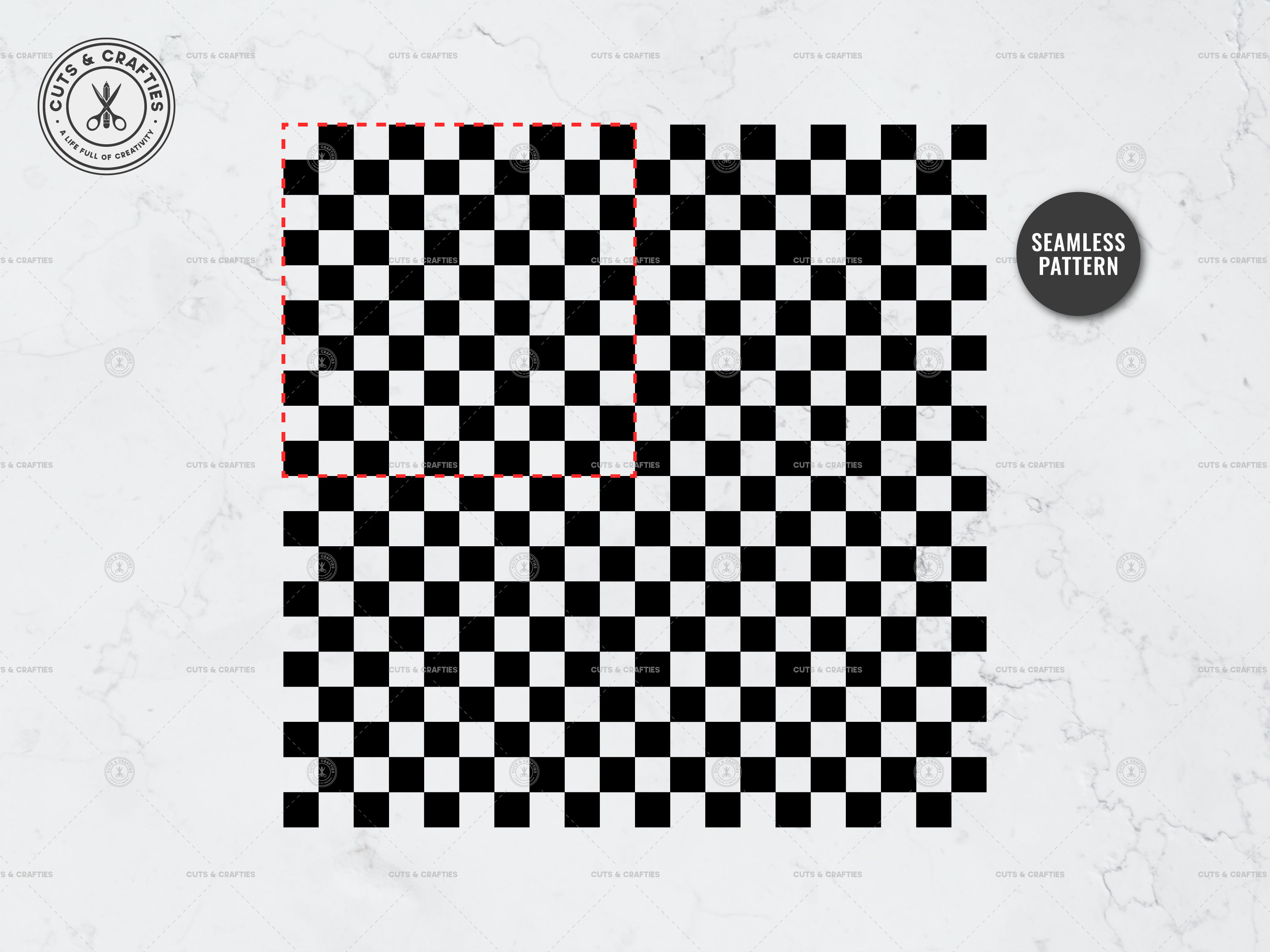 Checkerboard Svg, Seamless Checkered Pattern Svg, Checker Pattern Svg ...