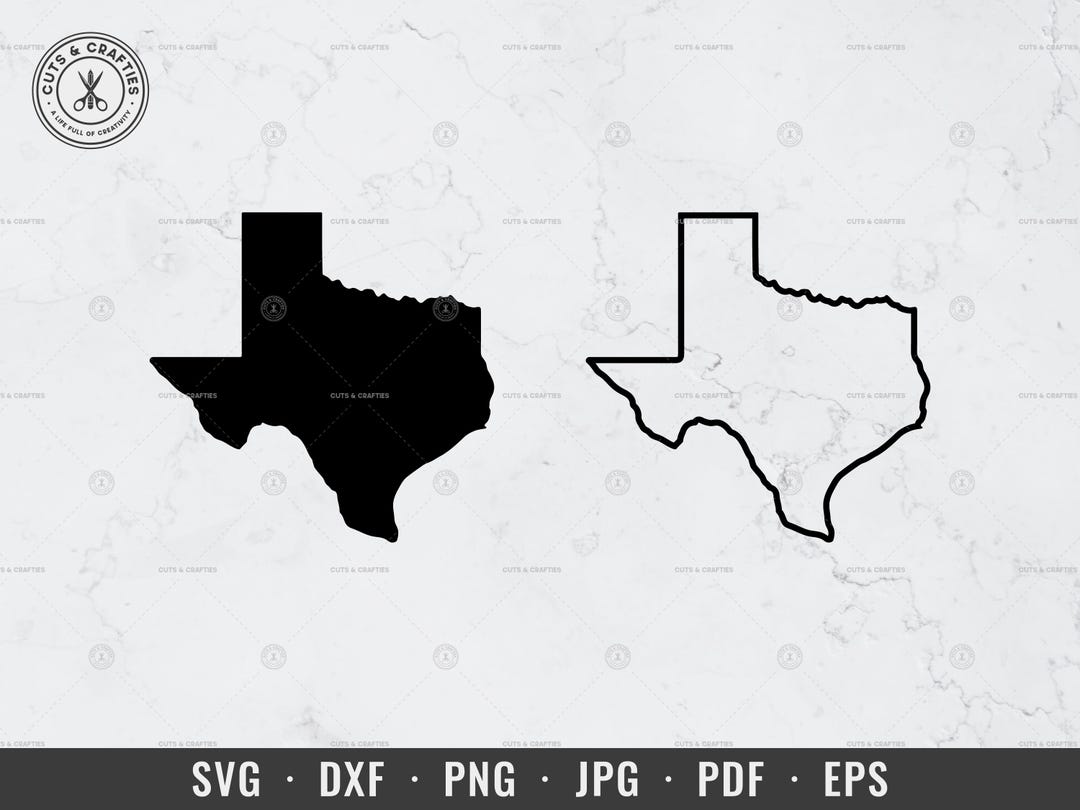 Texas Svg, Texas State Svg, Texas Map Svg, Texas Outline Svg, Dxf, Png ...