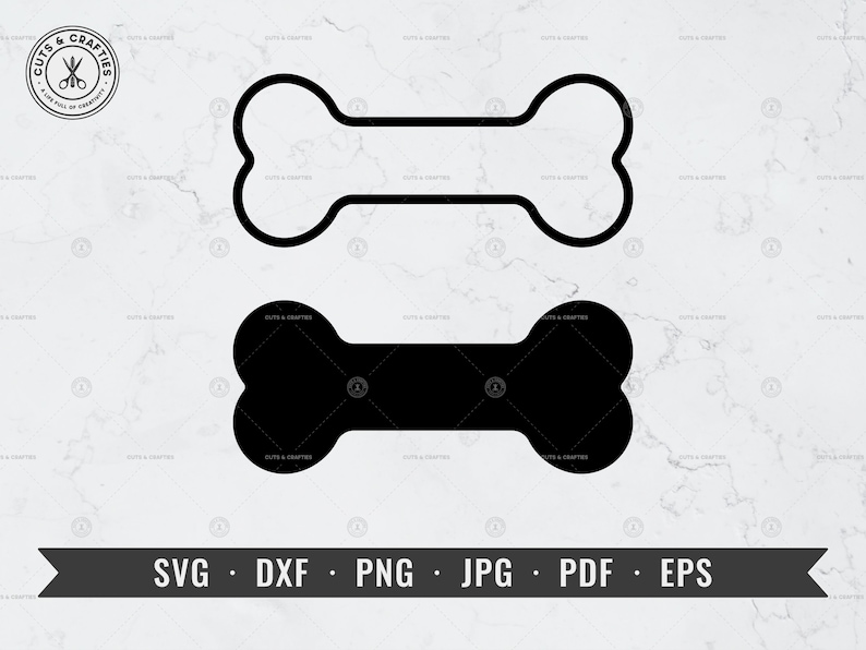 Dog Bone svg Bone Outline svg Dog Treats svg dxf png - Etsy Österreich