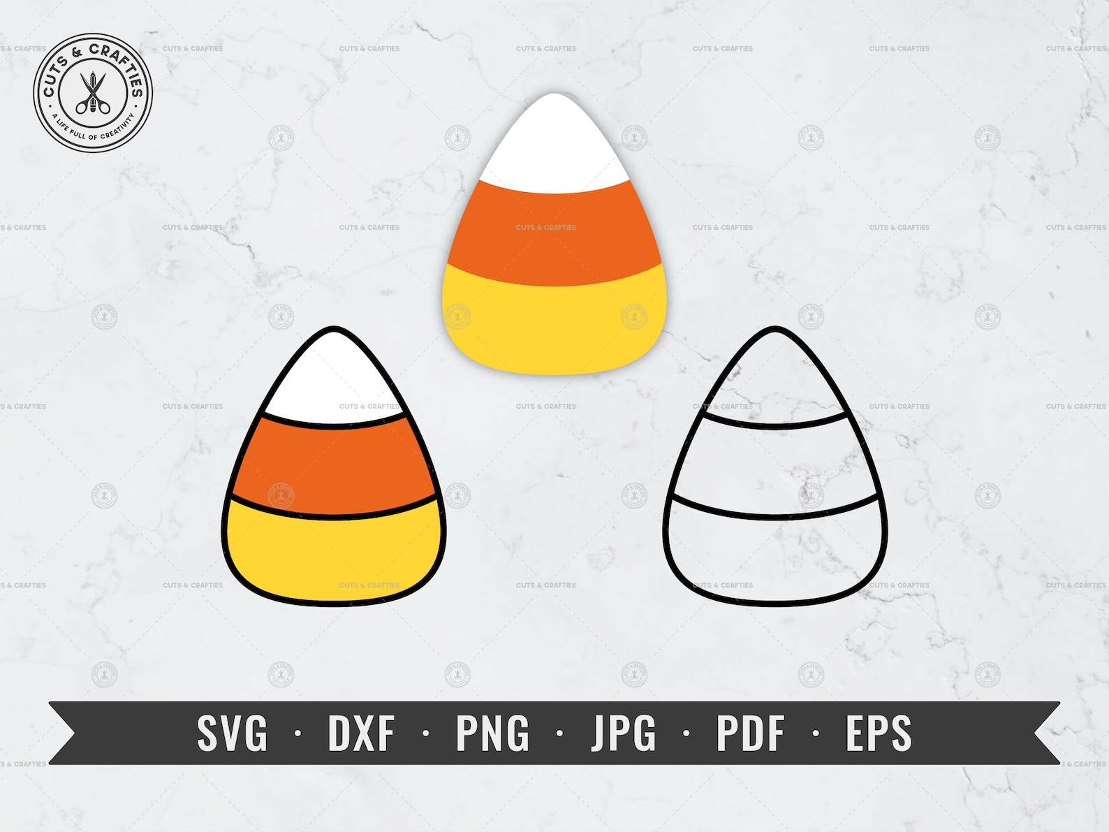 Candy Corn Svg, Halloween Candy Svg, Halloween Svg, Dxf, Png, Jpg, Pdf ...