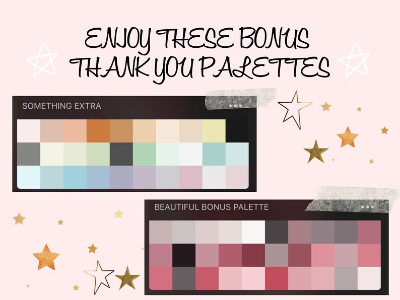 SPLENDIFEROUS PROCREATE PALETTE Red, Grey aka Gray, Dark, Tones, Colors ...
