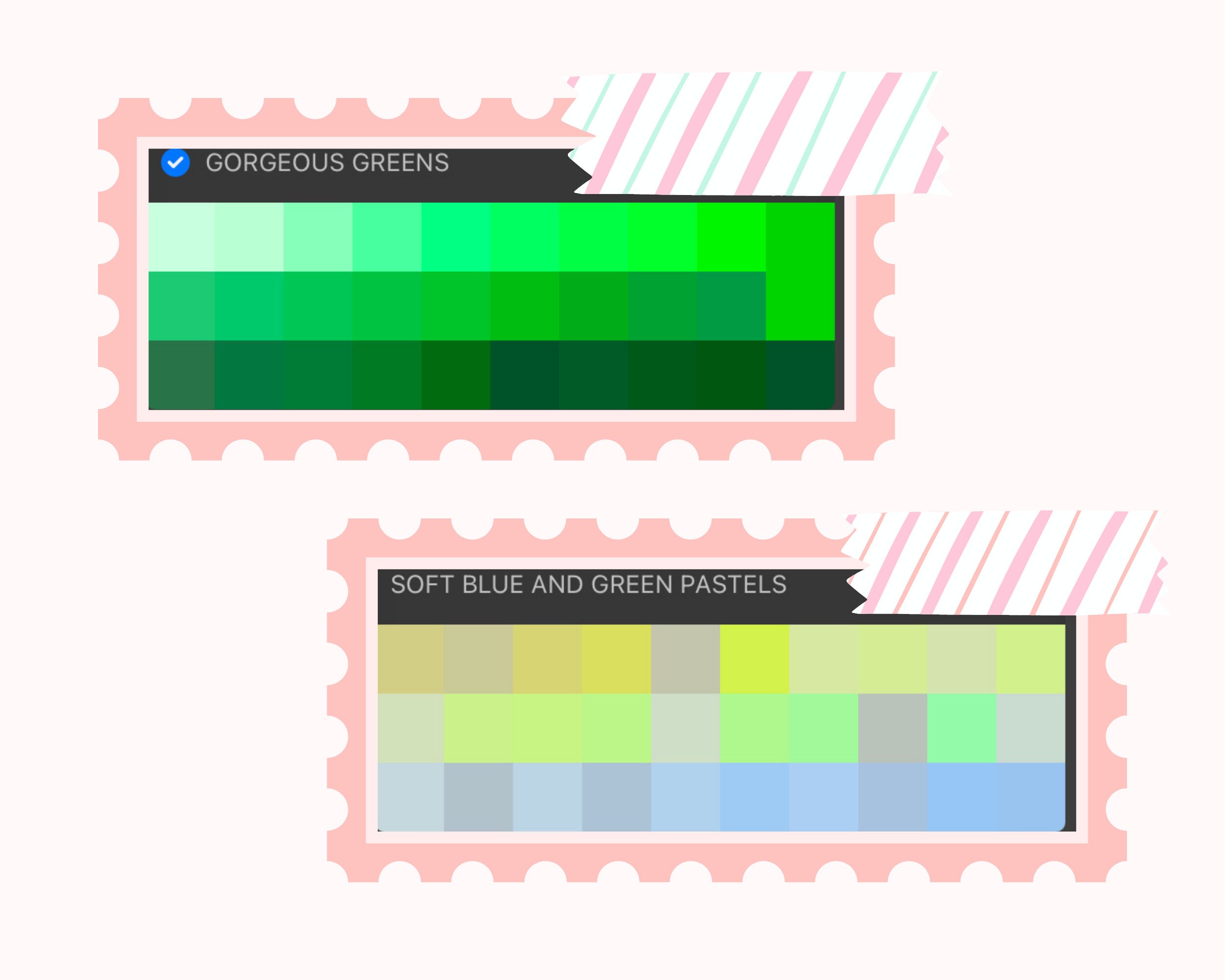 Procreate Color Palette Inspired by Paul Klee's Promontorio Ph Painting ...