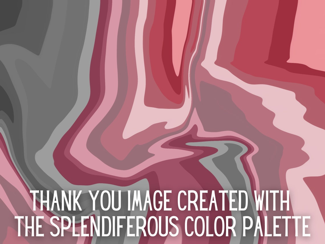 SPLENDIFEROUS PROCREATE PALETTE Red, Grey aka Gray, Dark, Tones, Colors ...